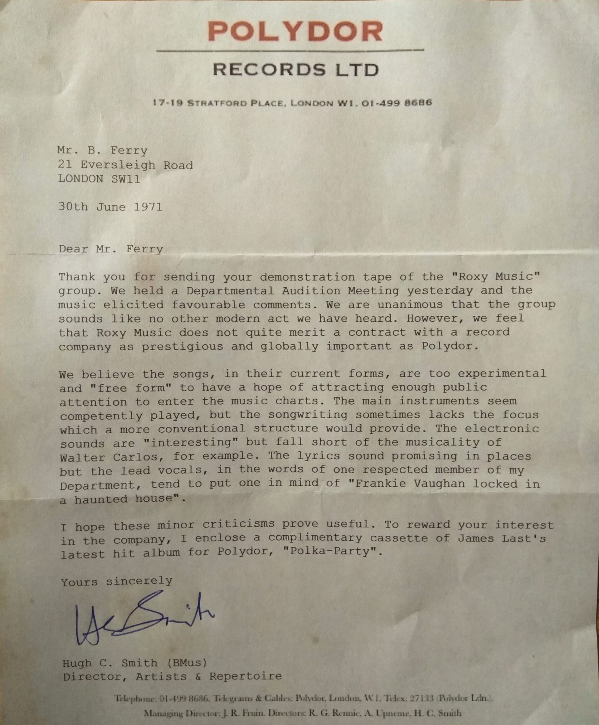 Roxy Music : le discorama - Gonzaï